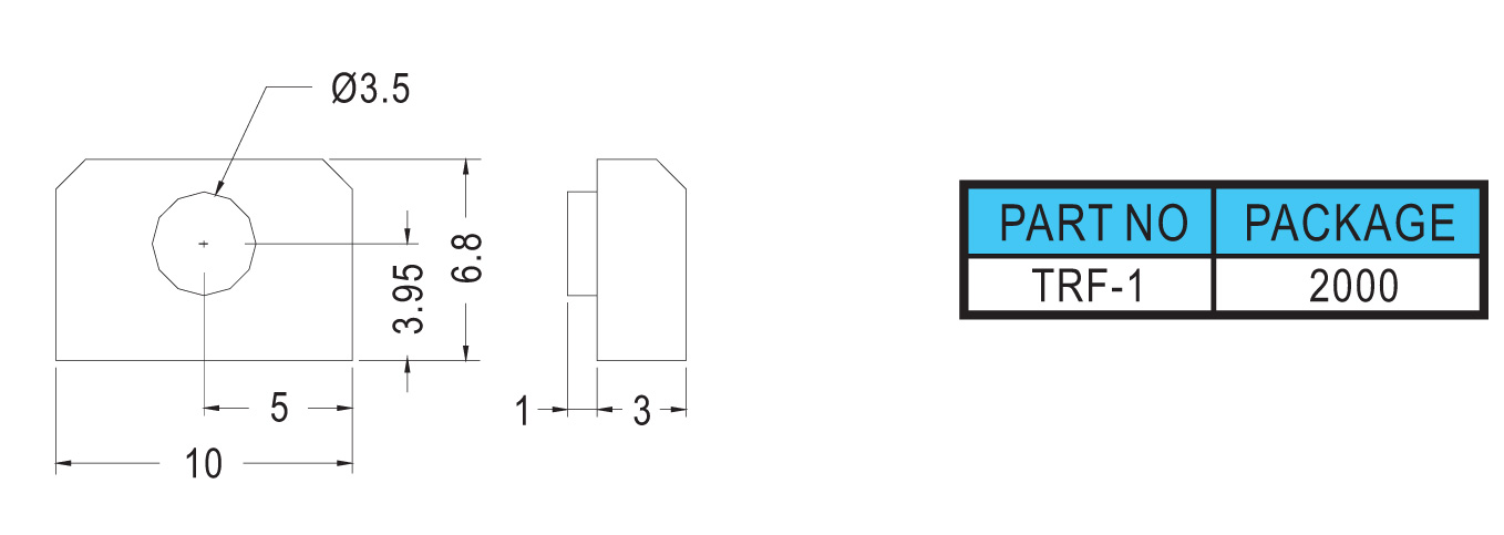 Transistor washer TRF-1 - Plastech - Connecteurs et accessoires de ...